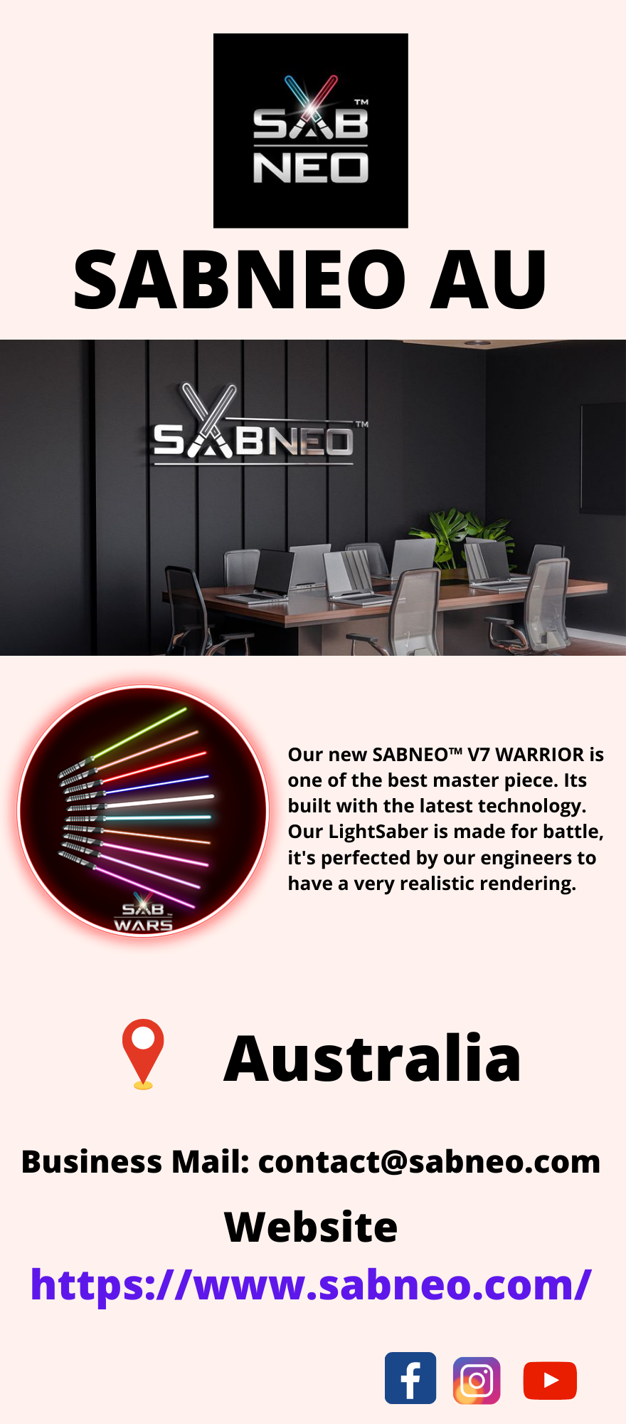 Buy Light saber Online - Sabneo AU - Medium
