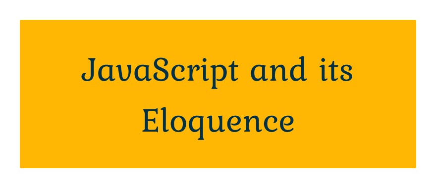 Javascript And Its Eloquence Learning Fundamentals Seems To Be A By Dimterion Medium