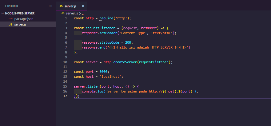 Node Js - Membuat HTTP Server. Pengembangan back-end adalah hal… | by gifaryroby | Medium