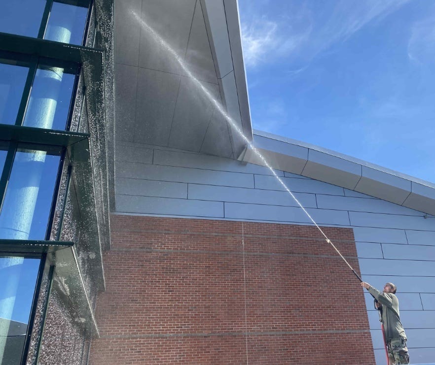 Transforming Commercial Properties with Expert Pressure Washing ...