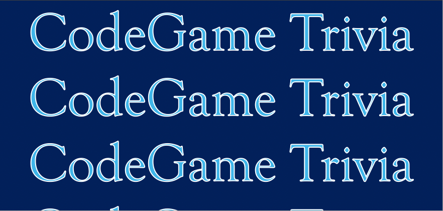 CodeGame Trivia: THURSDAY, MARCH 28, 2025 | by CodeGame Trivia | Mar, 2025 | Medium