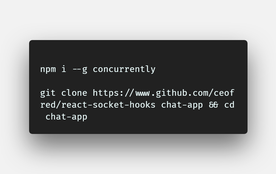 Real Time chat app with socket.io,React{hooks} and express. | by Johnson-Awah Alfred | Medium