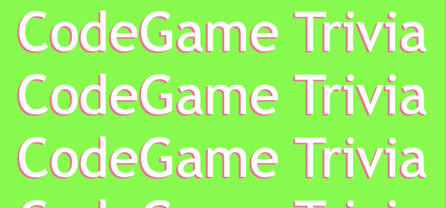 CodeGame Trivia: THURSDAY, APRIL 10, 2025 | by CodeGame Trivia | Apr, 2025 | Medium
