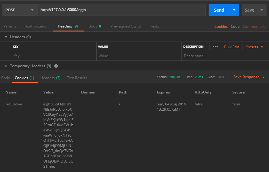 Basic authentication with Express.js & JWT Tokens | by Gökhan Koç | Medium