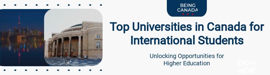 Top Universities in Canada for International Students -Unlocking Opportunities for Higher ...