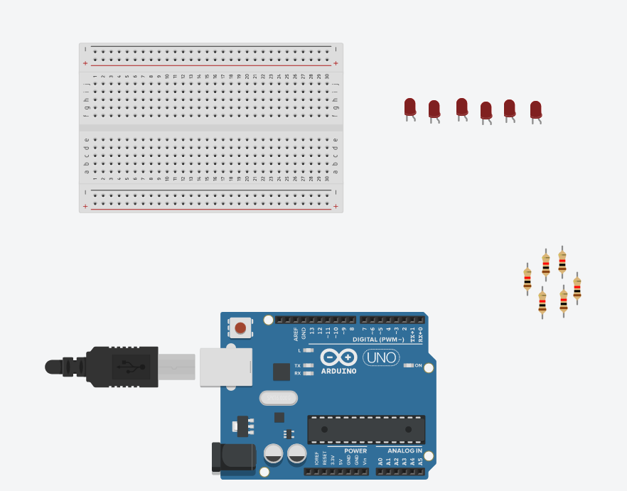 Knight Rider Light in Arduino UNO | by Hetti Arachchige Savindu Shehan ...