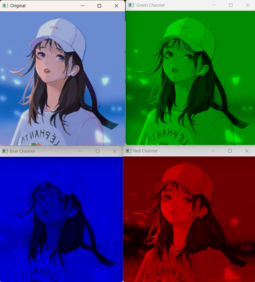 Splitting, Merging, and Interactive Image Processing in OpenCV | by ...