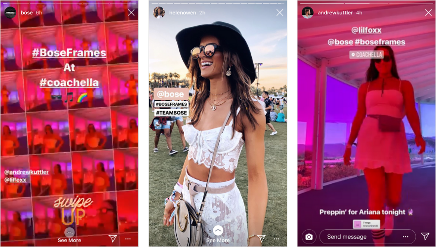 Coachella brings the music, Bose Frames put on the show: sunglasses ...