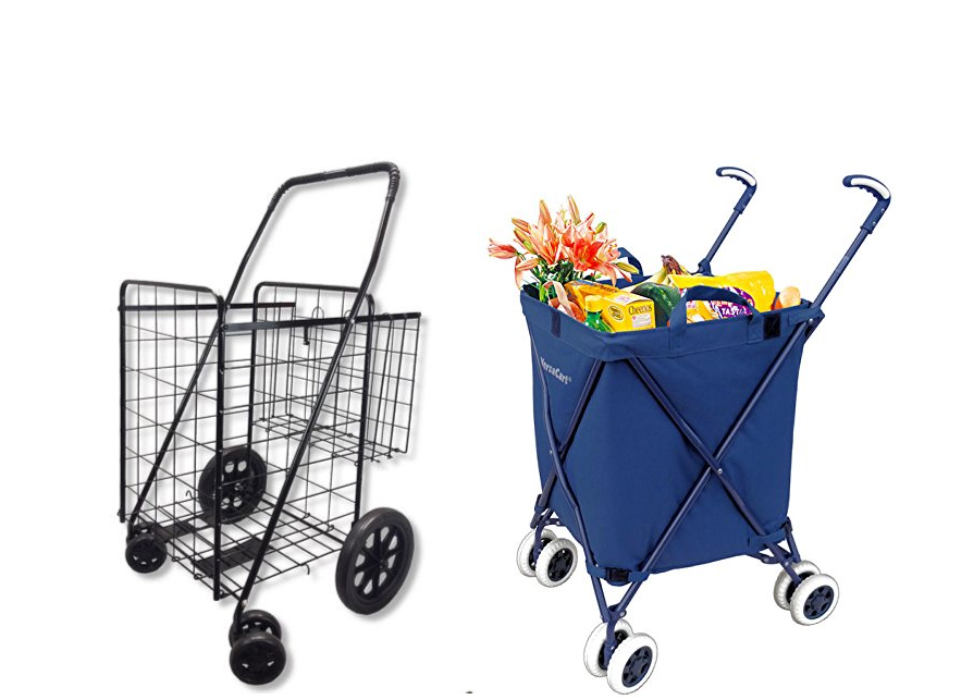 Heavy Duty Folding Shopping Carts with Easy Swivel Wheels | by Heavy ...