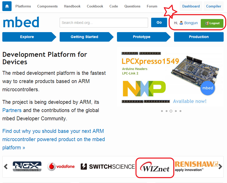Be a Contributor of mbed library. Ethernet Library for W5500 예제로 모두에게… | by Bongjun Hur | Medium