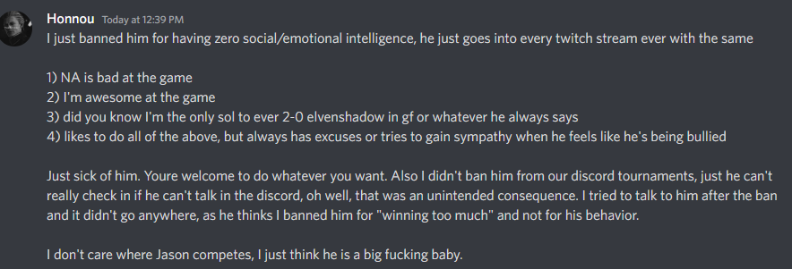 On JasonRiot and WNF. EDIT: JasonRiot has been unbanned… | by Nathan ...