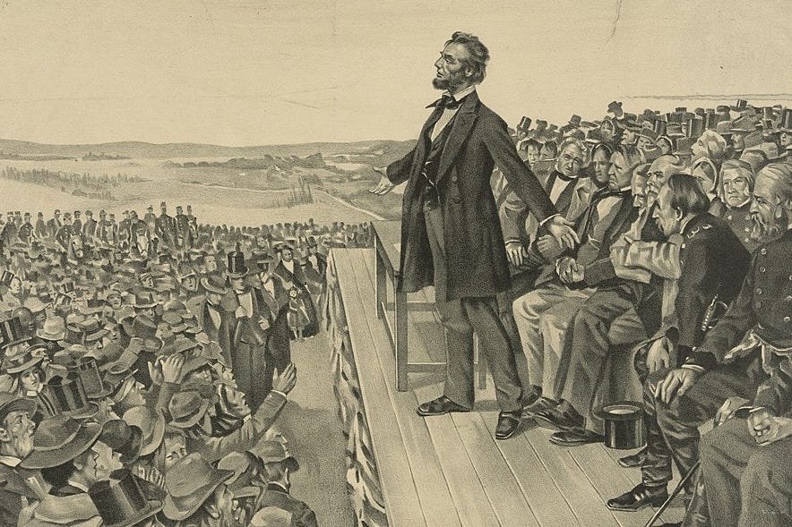 Lincoln Delivers the “Gettysburg Address” | by Barry Silverstein | Day ...