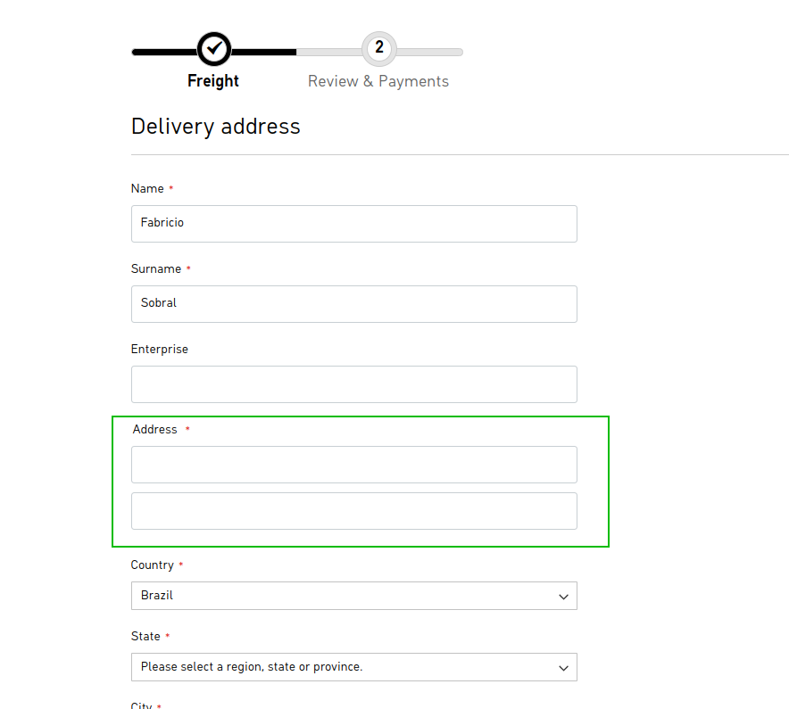 Add Label on all Lines in Street Address in Magento 2 Checkout Page | by Fabricio Sobral | Nov ...