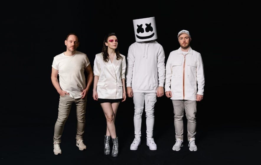 Marshmello「Here With Me [feat. CHVRCHES]」：ポップに舞うボーカルを彩るエレクトロニック・サウンド ...