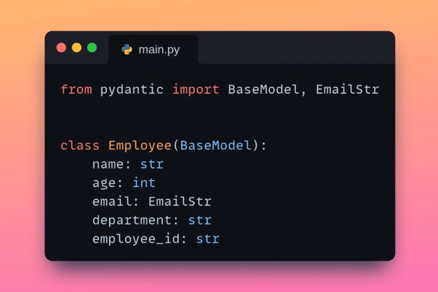 Effortless Data Validation in Python with Pydantic | by Enes KOŞAR | Medium