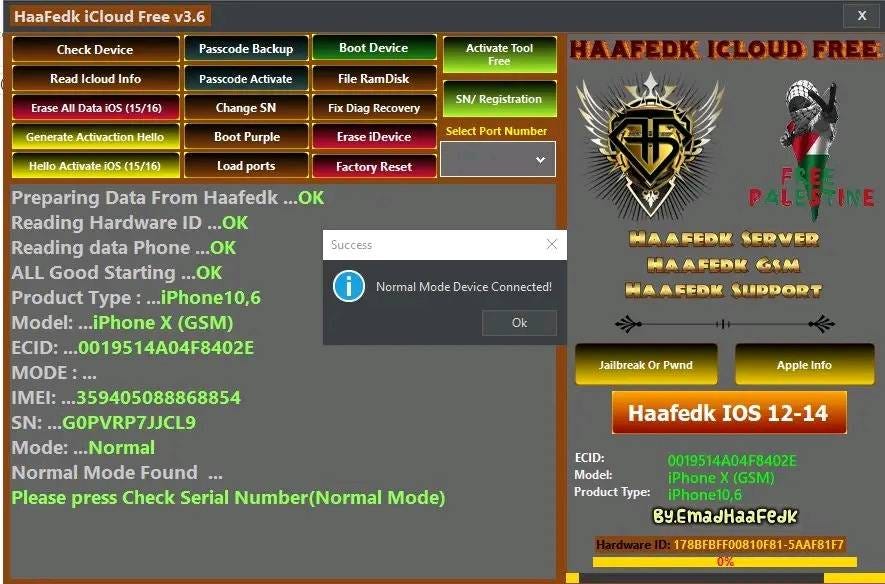 HaaFedk iCloud Tool v3.6 Download (Latest Update) - GSM Jony - Medium