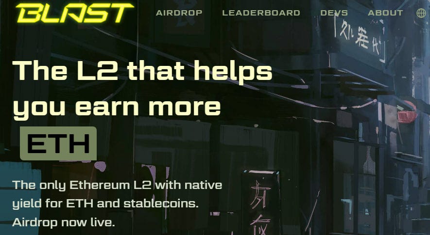 Unveiling Blast: Token, Coin & Airdrop — Ethereum L2’s Revolution| by ...