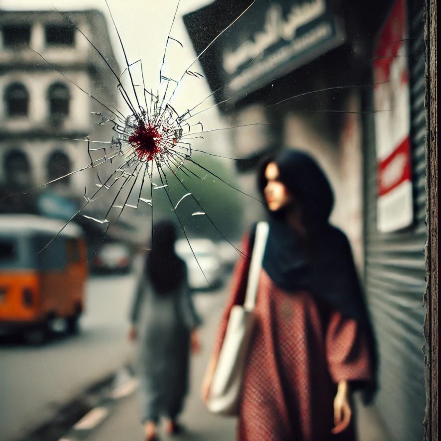 A Broken Window. On my way, I see a broken glass window… | by Kiran ...