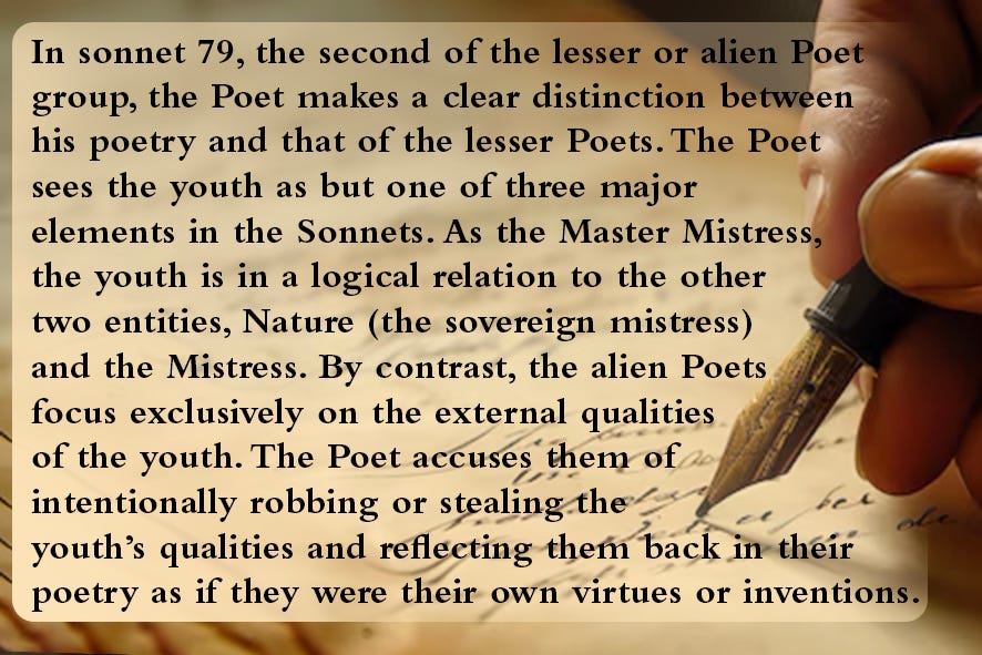 The Poet sees the youth as but one of three major elements in the Sonnets. | by ...