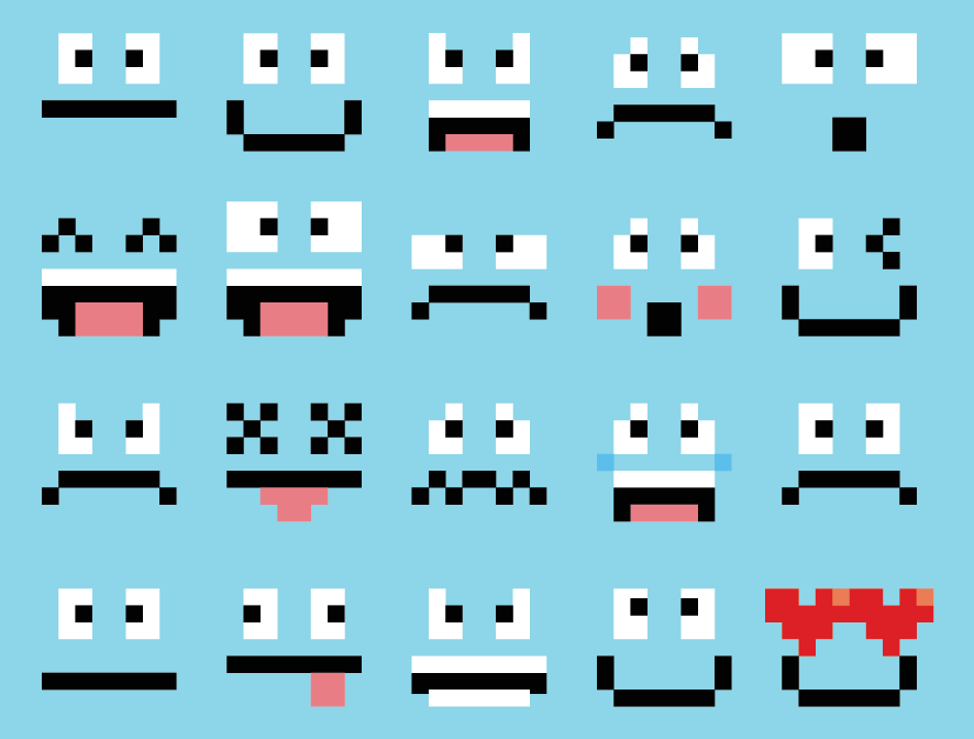 Magic Squares, The Pixel Method. I love pixels, they play a key role on ...