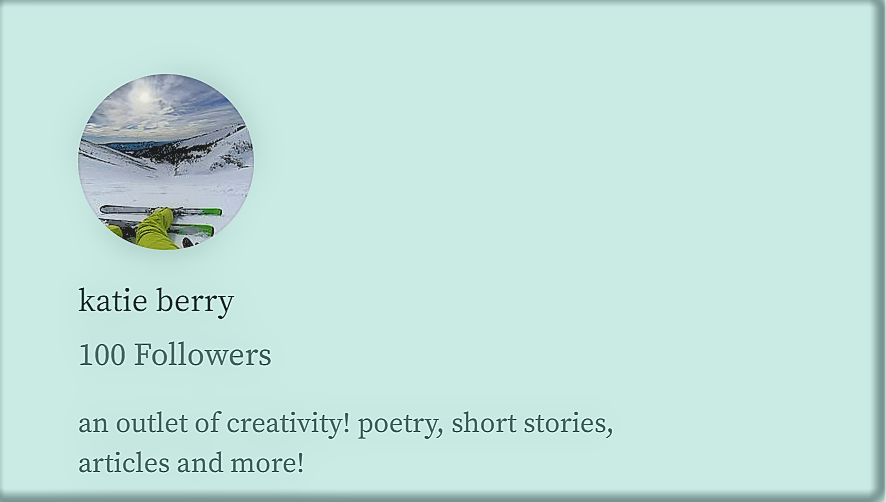 a celebration of 100 followers!. and a note of gratitude to all my ...