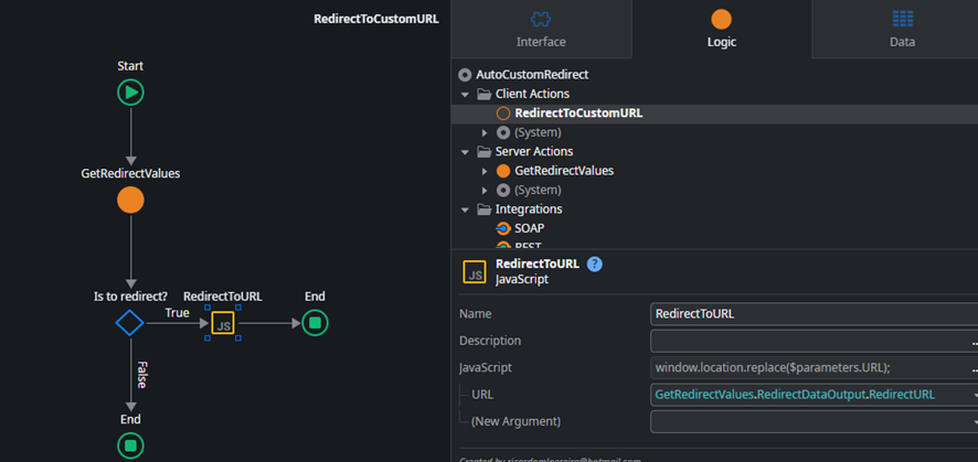 How to perform redirects to webscreens in the ‘On Application Ready ...