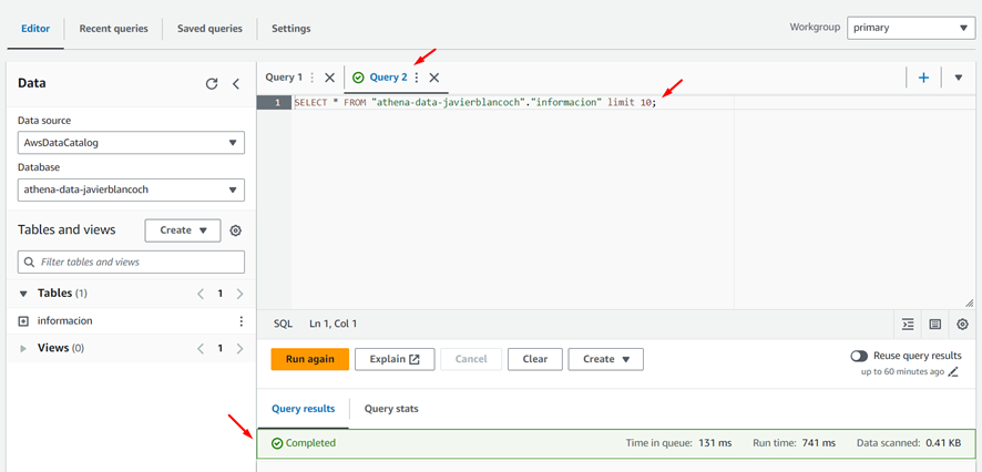 SQL + JSON tus favoritos en datos con Amazon Athena | by Javier Esmith ...