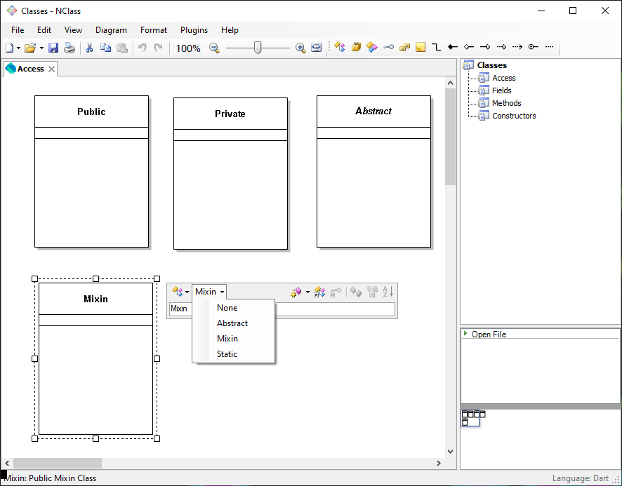 Generating Dart Code from UML-Class Diagrams | by Steve Hamblett | Medium