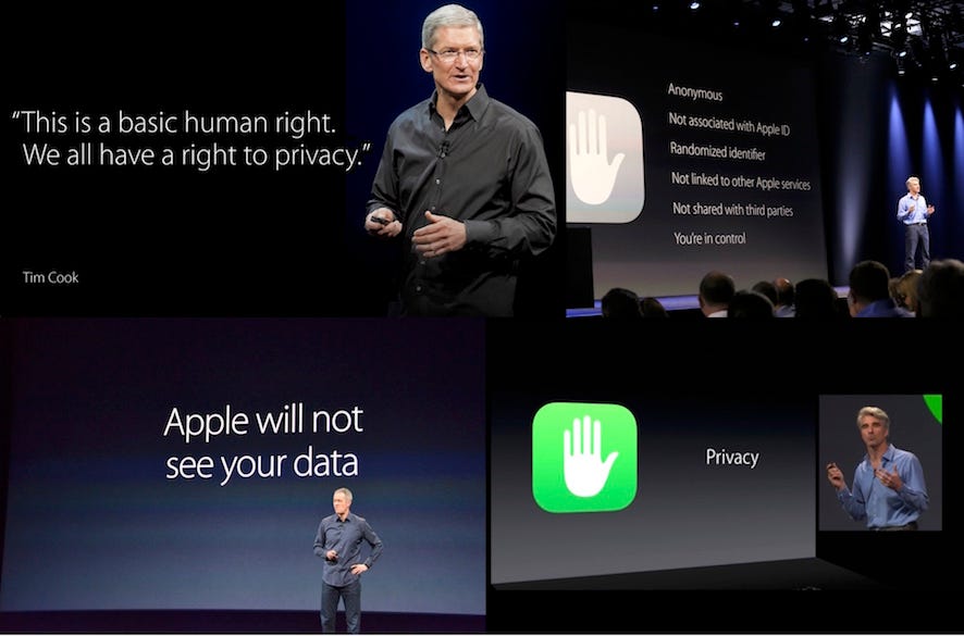 Apple and differential privacy. As I have already pointed out on a ...