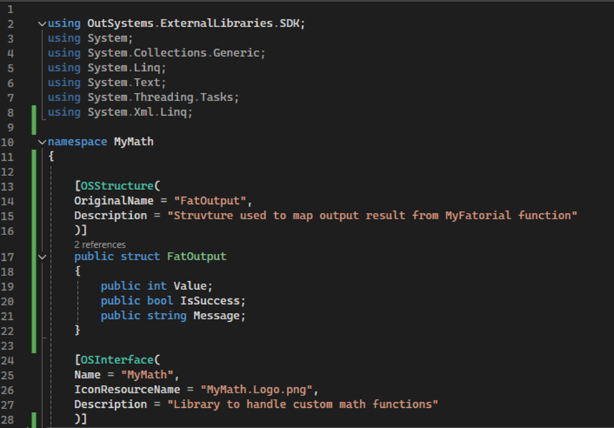 Outsystems Odc Integrate Custom C Code With Variables Of Non Basic 9042