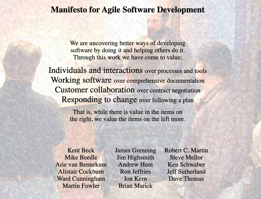 Agile Methodology: Agile Manifesto Point of View | by Fachry ...