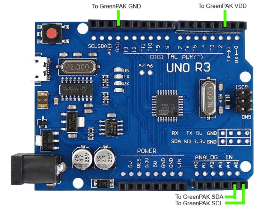 SLG46824/6 Arduino Programming Example | by GreenPAK Blog | GreenPAK ...