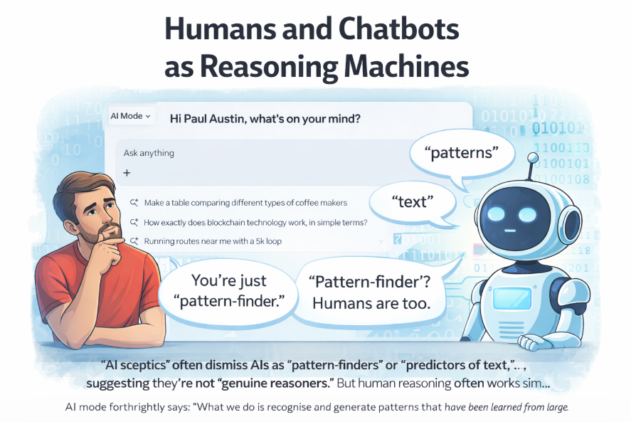 Humans and Chatbots as Reasoning Machines | by Paul Austin Murphy | Medium