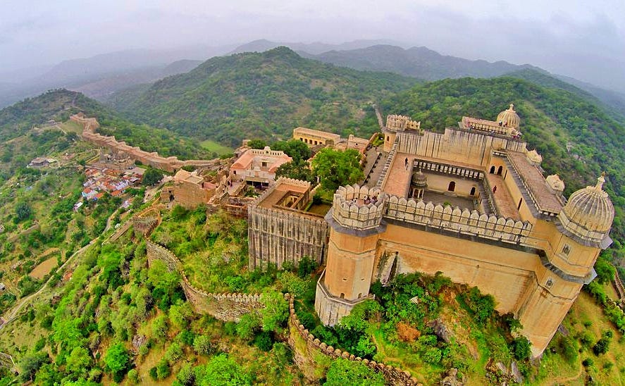 Udaipur Fort Inside