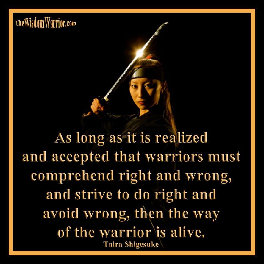 The Way of the Warrior is Still Alive | by Bohdi Sanders | Medium