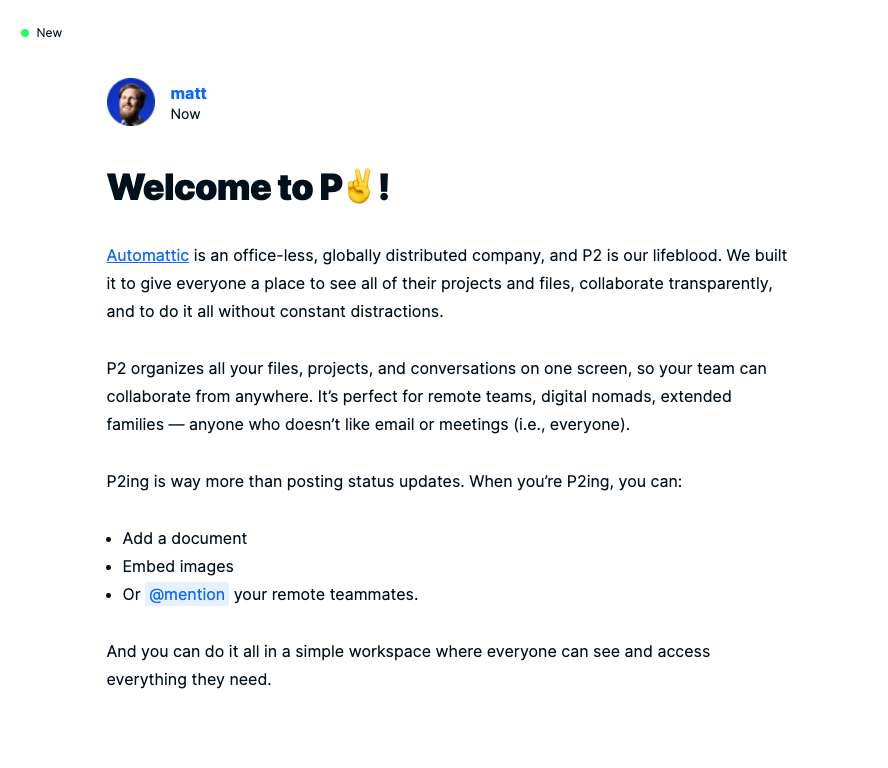 P2 | A Minimal Work Media Tool. Quick to get up and running, but won’t ...