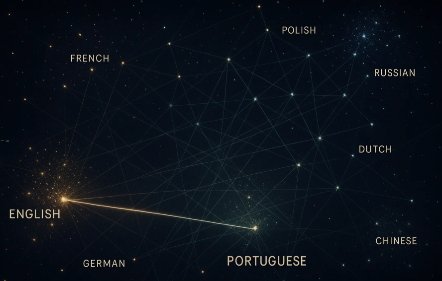 Multilingual AI Ripple Effect: Add One Language, Boost Many Others | by João Pedro dos Santos ...