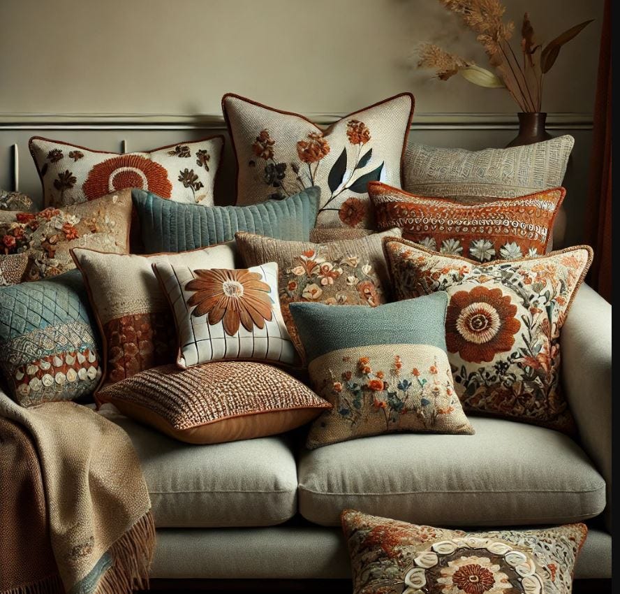 Some tips on how to choose the right colour of cushions for your sofas ...