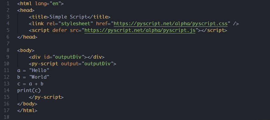 เปิดตัว PyScript ที่จะสามารถทำให้เราสามารถเขียน Python บน HTML ...