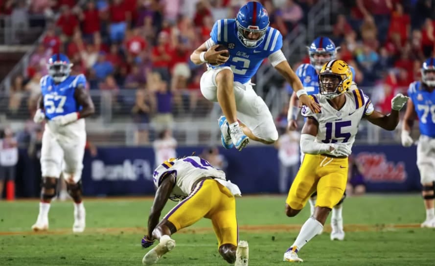 (4)LSU @ (13)Ole Miss. Saturday 9/27 2:30 CT | by Football Guy. | Medium