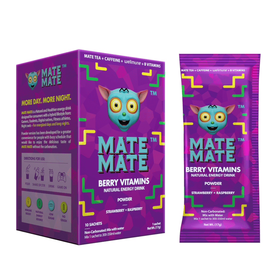 MATE MATE 17g (Box of 10 Sachets) SGD19.00 MATE MATE Berry Vitamins ...