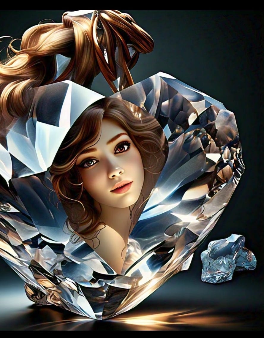 Human beings, like diamonds - Shani Xyra - Medium