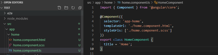 Angular7 kickoff. Few steps to start an Angular app. | by Cinyi Pang ...