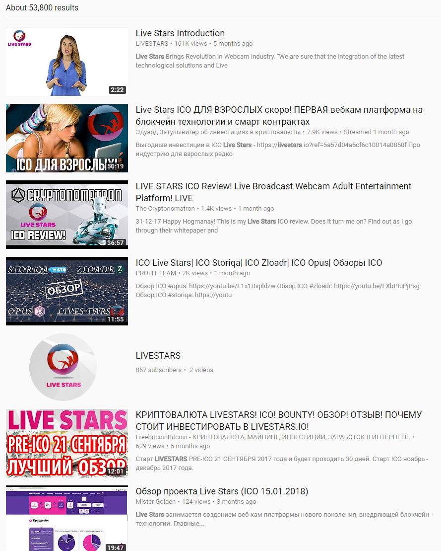 Livestars- Next Gen Camsite. Livestars ICO just ended, if you missed ...