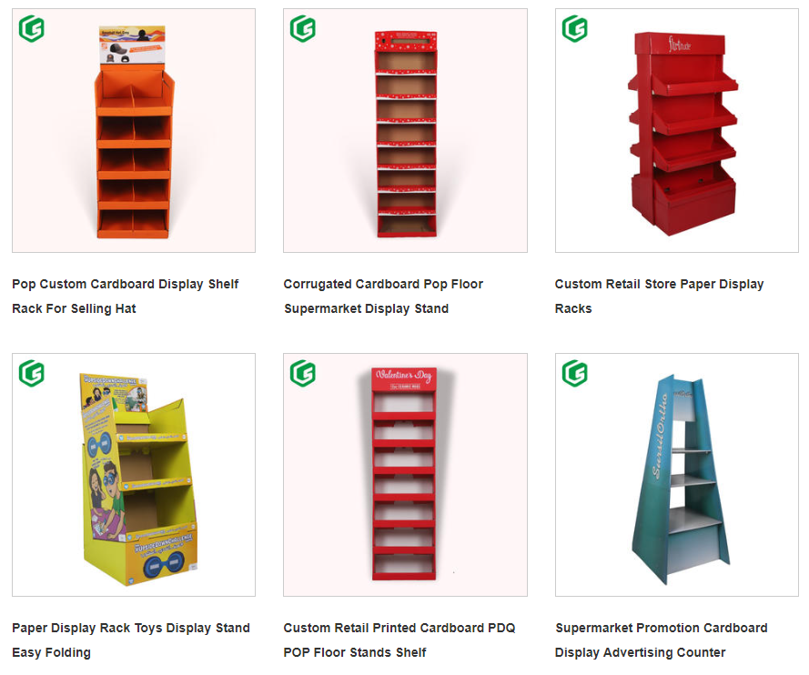 Cardboard Floor Display for Supermarket: Optimize Your Shelf Space with ...