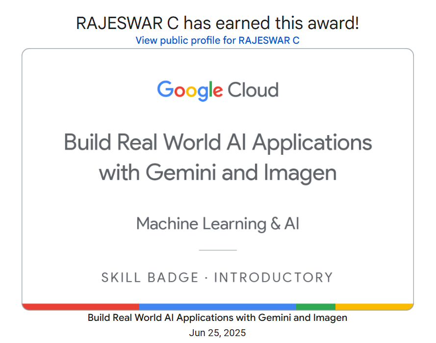 Building Real-World AI Apps with Gemini and Imagen on Google Cloud | by Rajeswar C | Jun, 2025 ...