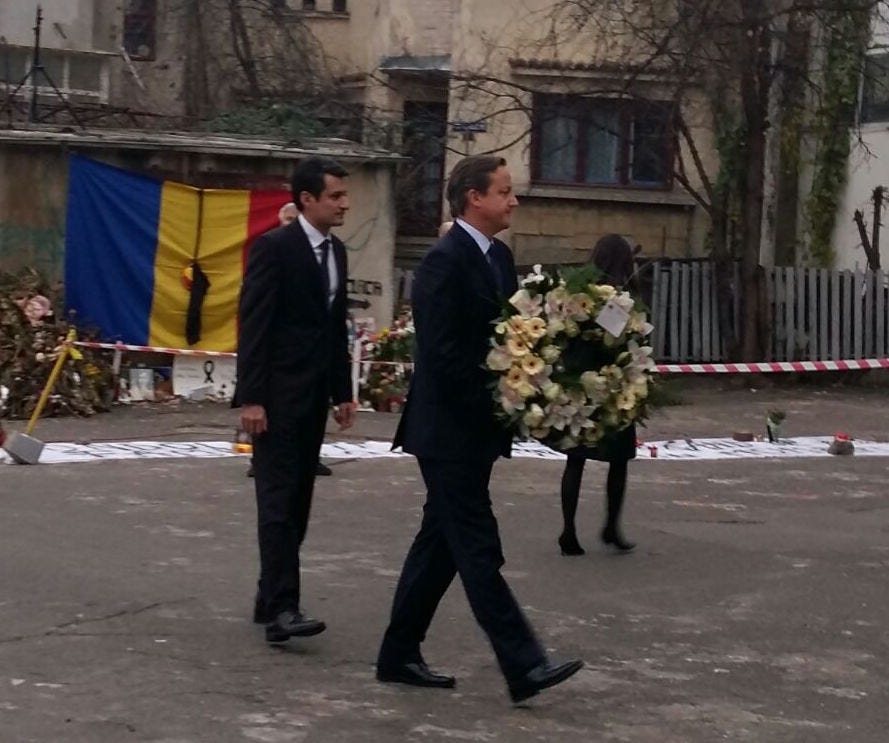 Vizita de o zi in Romania a Premierului Marii Britanii David Cameron ...
