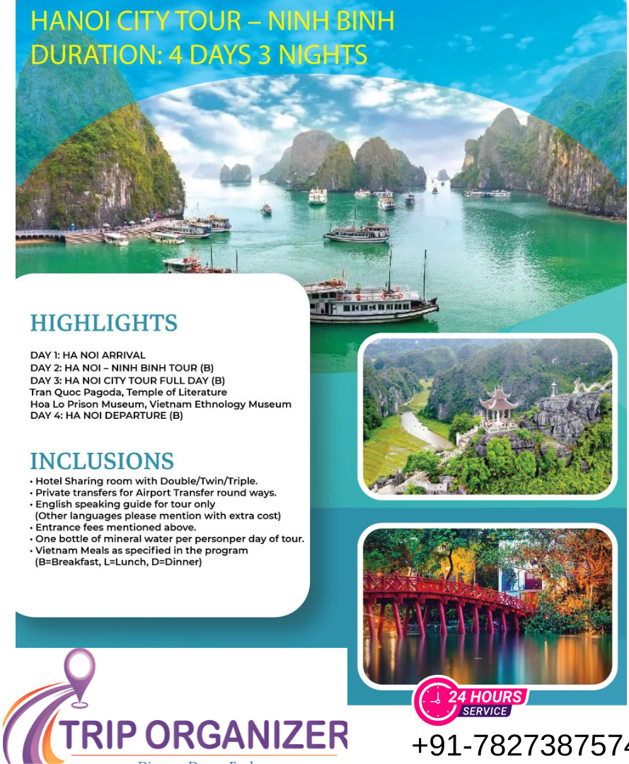 🌟 Experience Vietnam’s Charm! 🇻🇳 Embark on an unforgettable journey with our exclusive tour ...