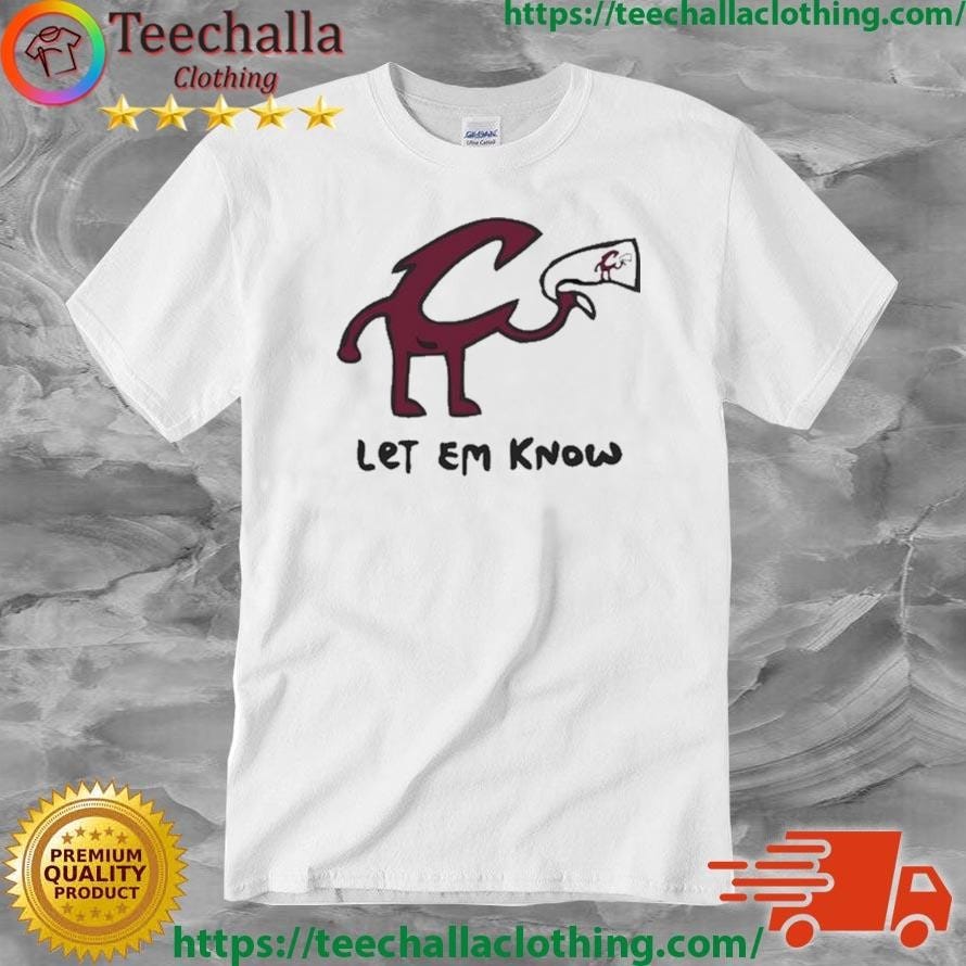 Official Official Cleveland Cavaliers Let Em Know Shirt | by ...