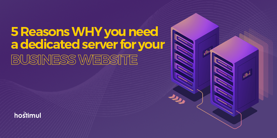 5 REASONS WHY YOU NEED A DEDICATED SERVER FOR YOUR BUSINESS WEBSITE ...